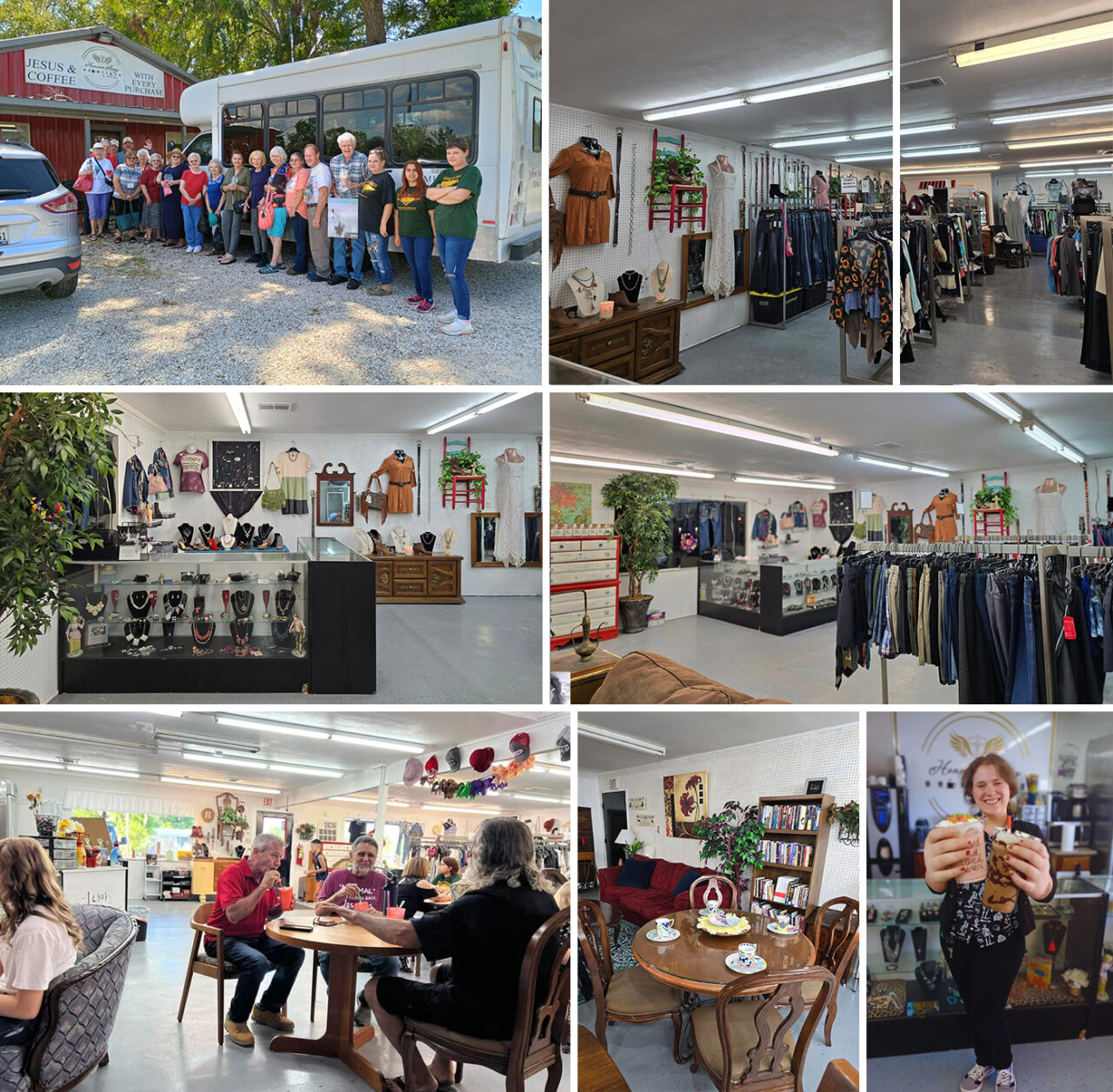 Brewtique: Coffee & Thrift Shop in Shepherd, TX